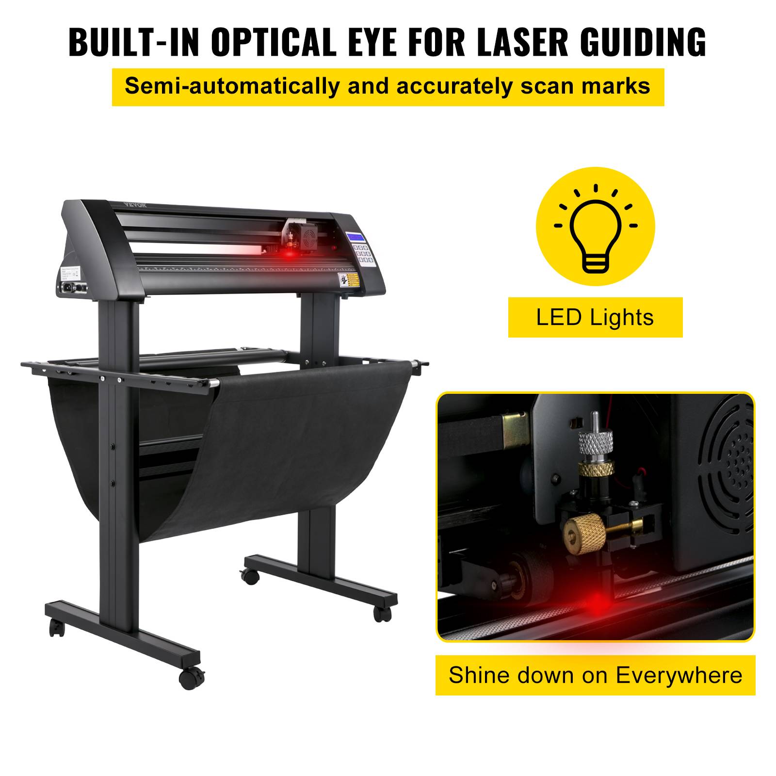 Plotter de Découpe Vinyle 720 mm, Logiciel Signmaster, Support de Sol ...