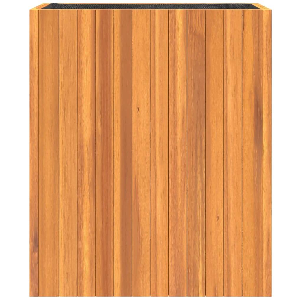 Jardinière bois d'acacia naturel 59 x 27.5 x 70 cm - PANGIVO - Jardiland