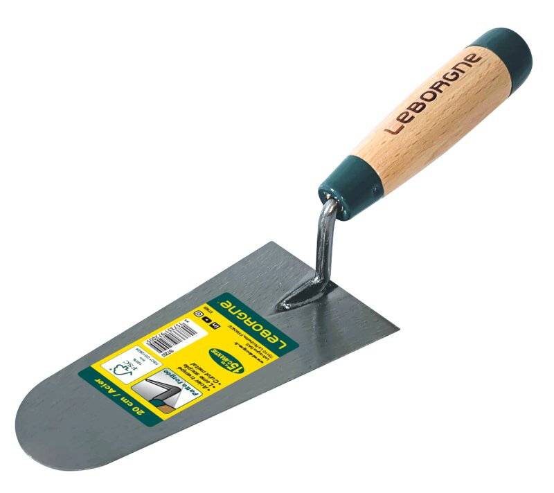 Truelle ronde (20 cm) manche bois certifié FSC® 100 % - Jardiland