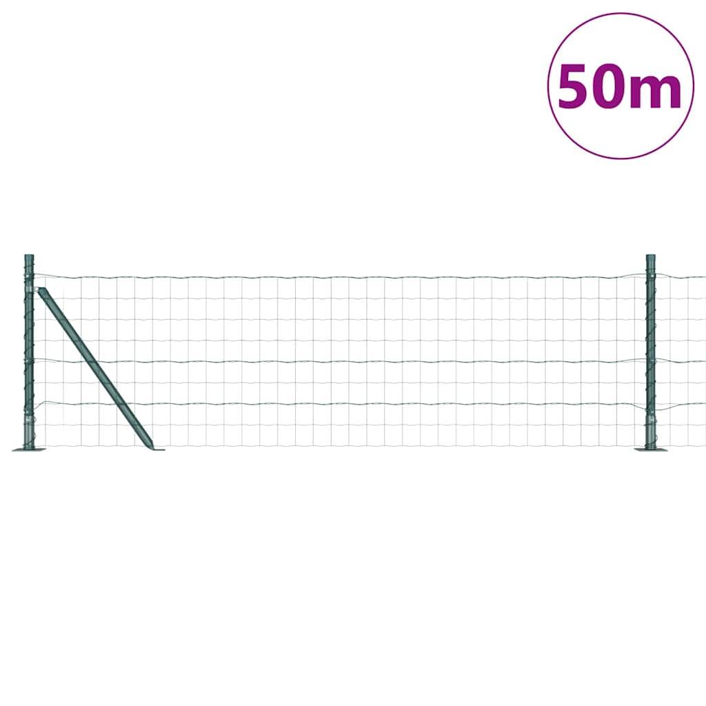 Clôture Acier PVC Vert 5000 x 3,2 x 40 cm - PANGIVO - Jardiland