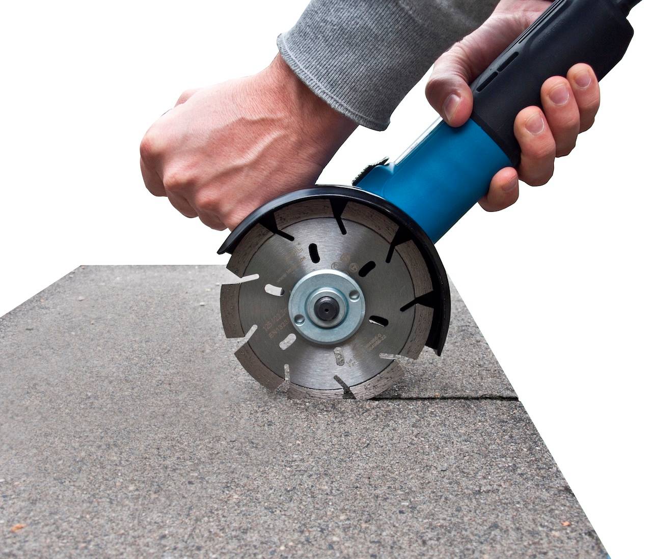 Disque diamant segmenté - trous de ventilation - Ø 125 mm - Jardiland