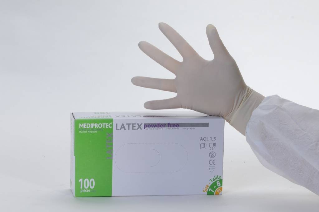 Gants latex non Poudre taille M - Lot de 3 Boîtes de 1000 - Mediprotec ...