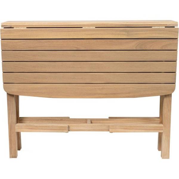 Table de jardin - FERRET - Pliante - Bois d'Acacia FSC - 21/55/90 x 90 ...