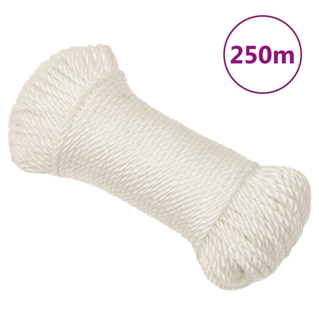Corde de travail Blanc 8 mm 250 m polypropylène Maison Chic - Jardiland