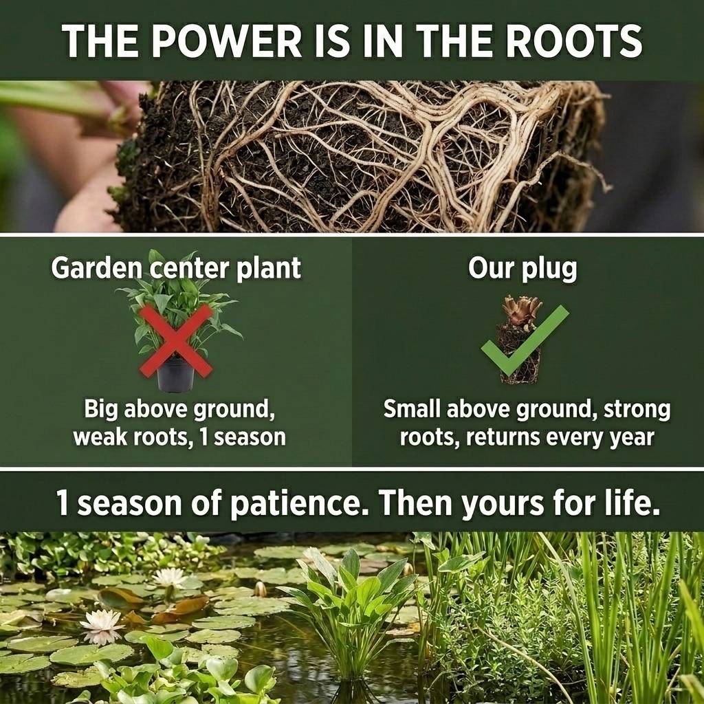 Pontédérie Plante Bassin - Rustique - Biologique - Pépinière - Jardiland