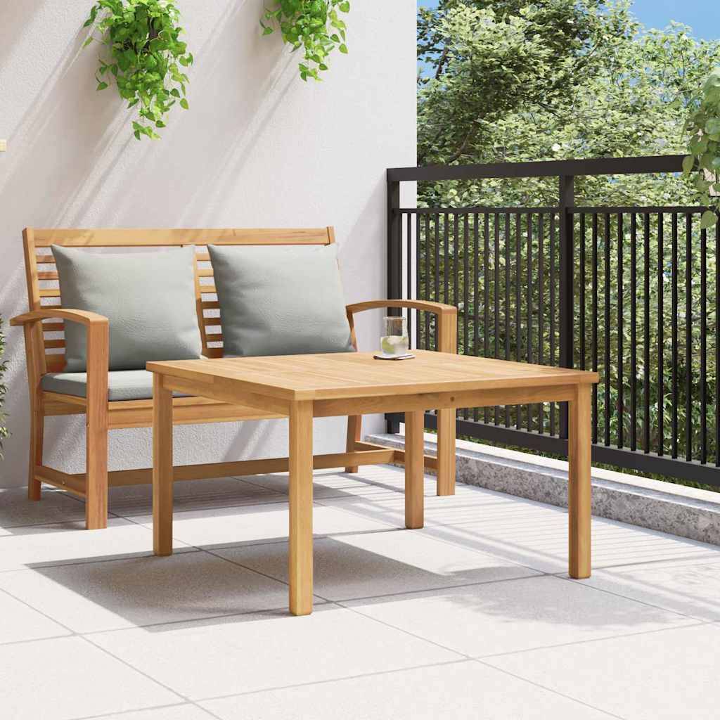 Table de jardin | Table basse Marron 85 x 85 x 45 cm Bois de teck ...