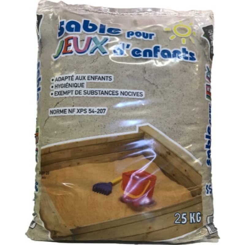 Sable Aire De Jeux Enfants 25 kg - Jardiland