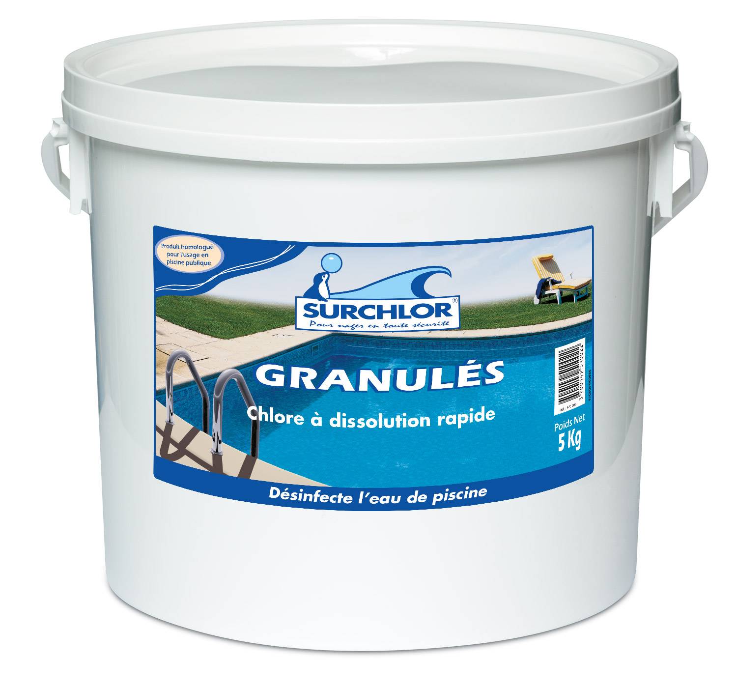 Surchlor - Chlore Rapide Granulés 5 kg - Jardiland