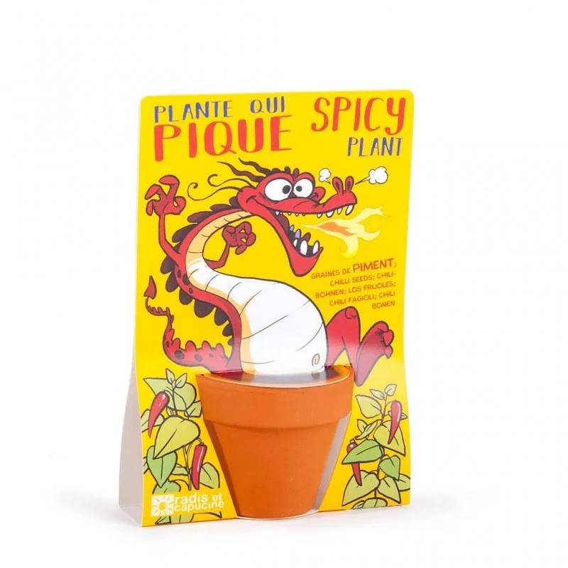 Kit De Plantación Pimiento De Cayena – RÁBANO Y CAPUCHINA - Jardiland