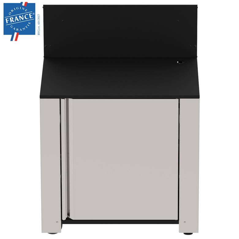 Eno - Module plancha en HPL et en inox - L.60 x l.80 x H.115 cm - Jardiland