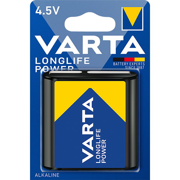 ALCALINE LONGLIFE POWER 4,5V / 3LR12 x1 - Jardiland