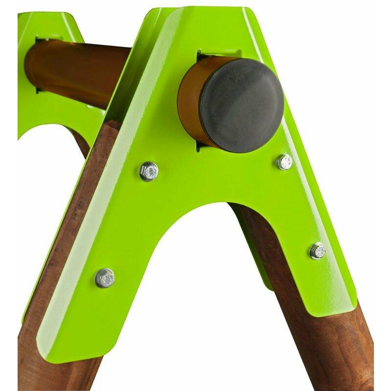 Columpio de Juegos Madera Metal Pino Chocolate H 2,30 m - TRIGANO ...