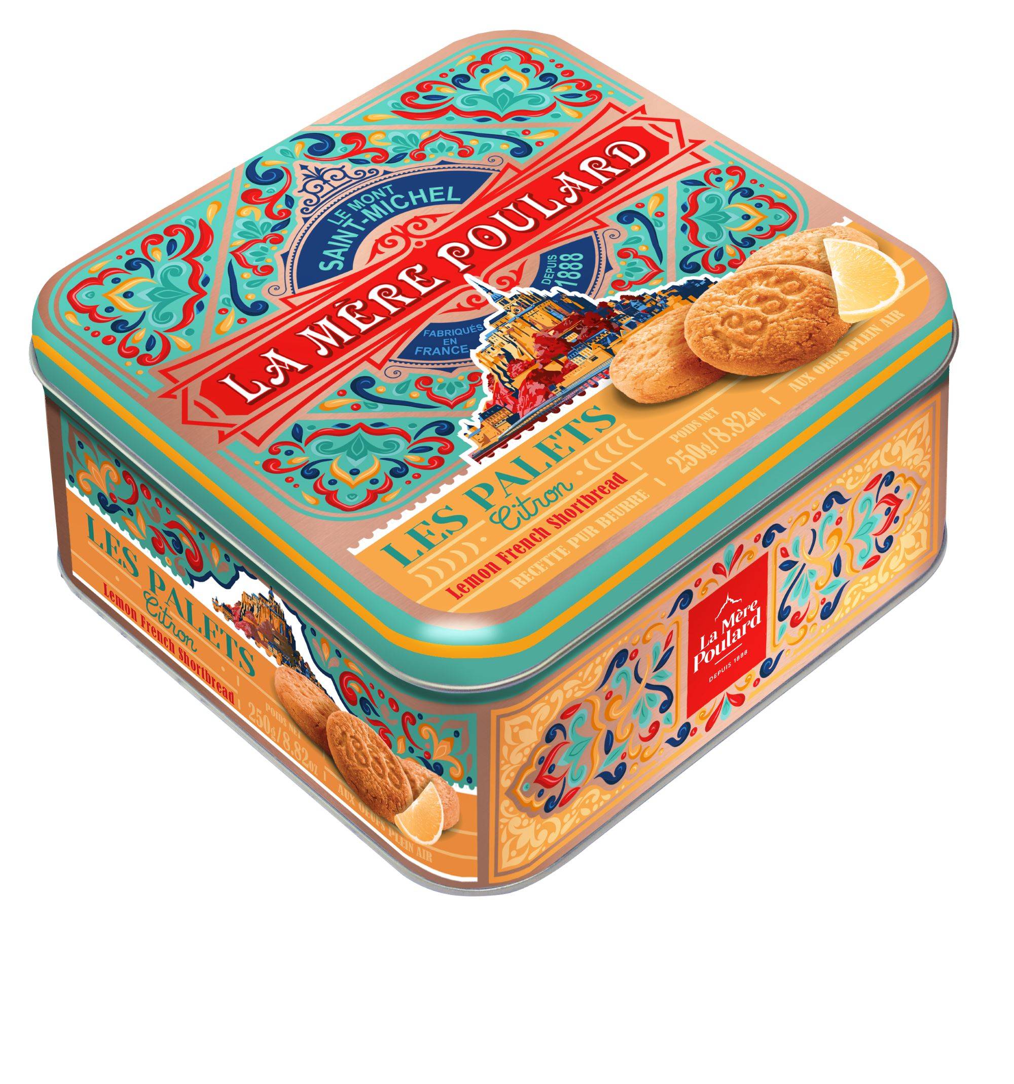 Coffret de palets citron 250 g - La Mère Poulard - Jardiland